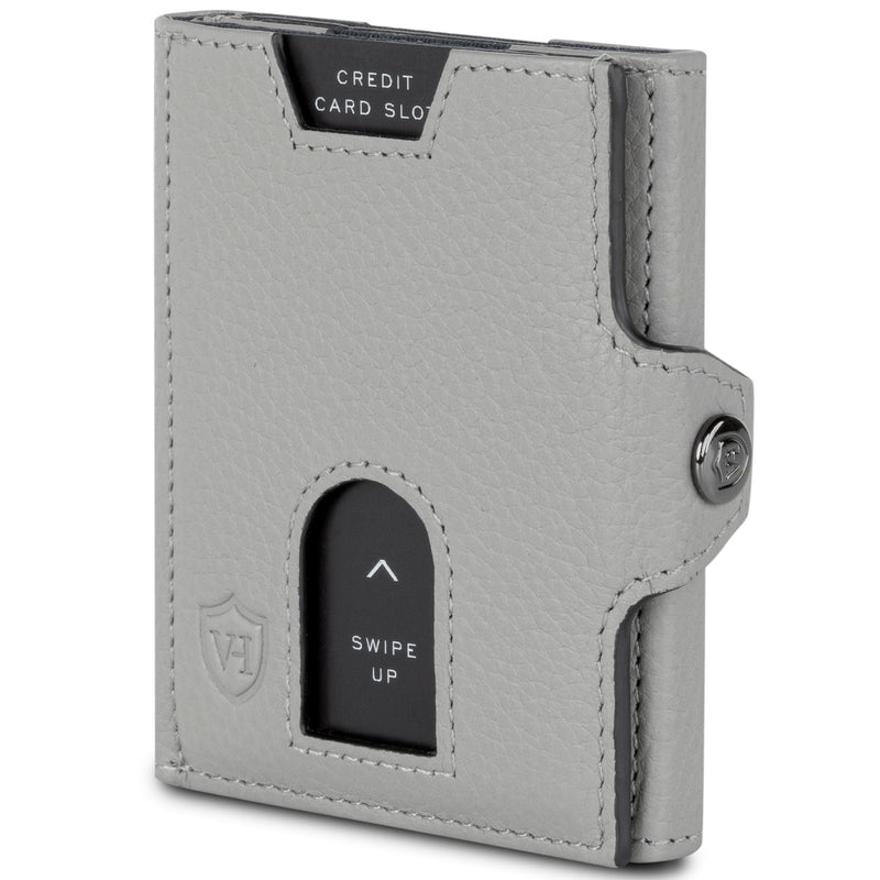 Slim Wallet mit RFID-Schutz, 5 Kartenfächer und XXL-Münzfach – VON HEESEN